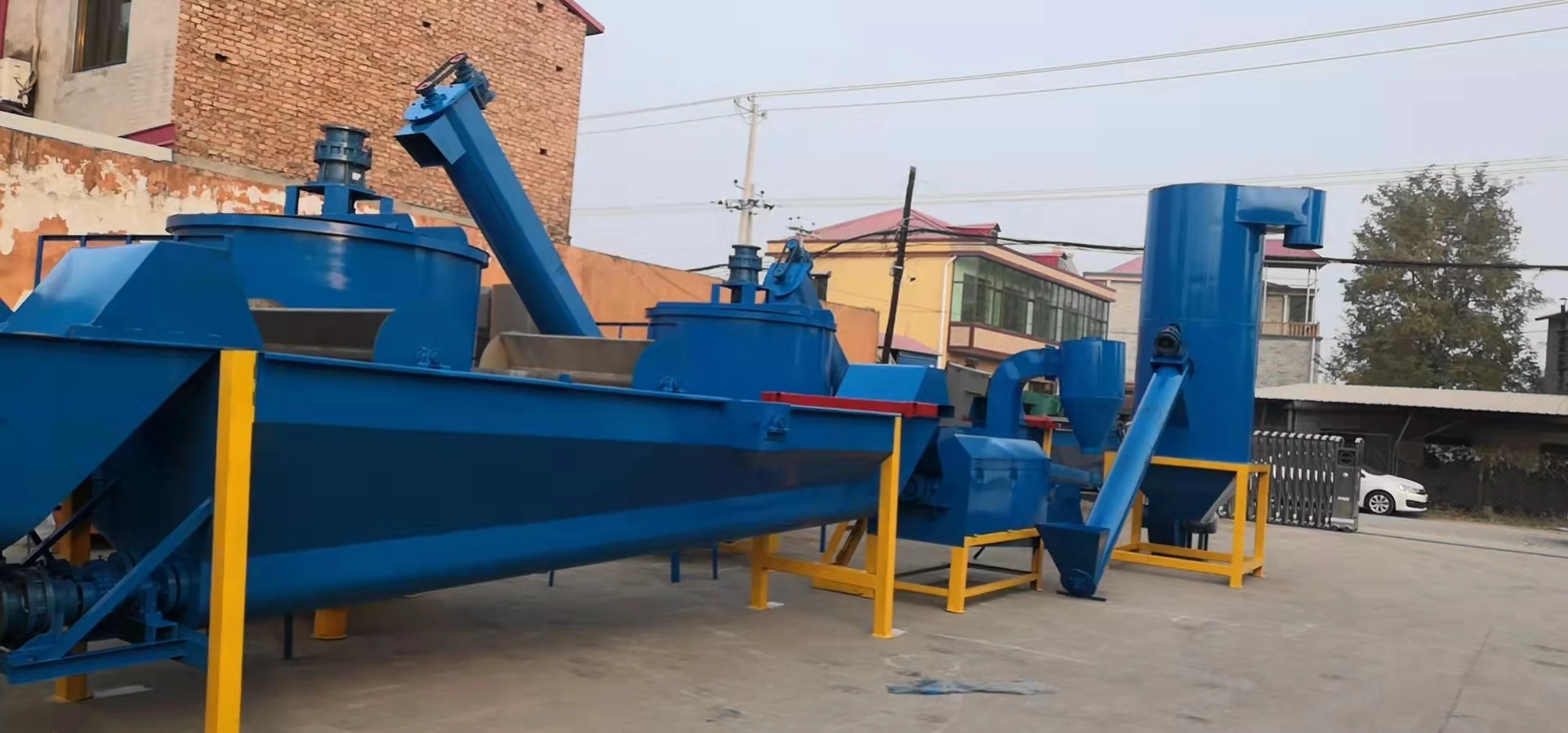 Plastic Waste Recycle Machine / Plastic Bottle Recycle Machinery For ...