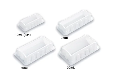 Plastic Autoclavable Reagent Troughs - Sterile Reservoirs