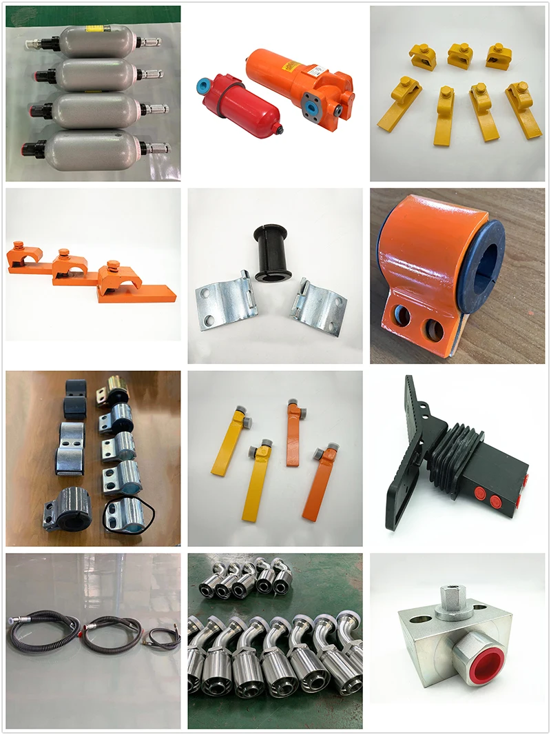 Excavator Auxiliary Pipe Line Hammer Hydraulic Hose Couplings Rock ...