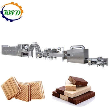 Automatic Wafer Biscuit Production Line/ Wafer Equipment Bakery Machine ...