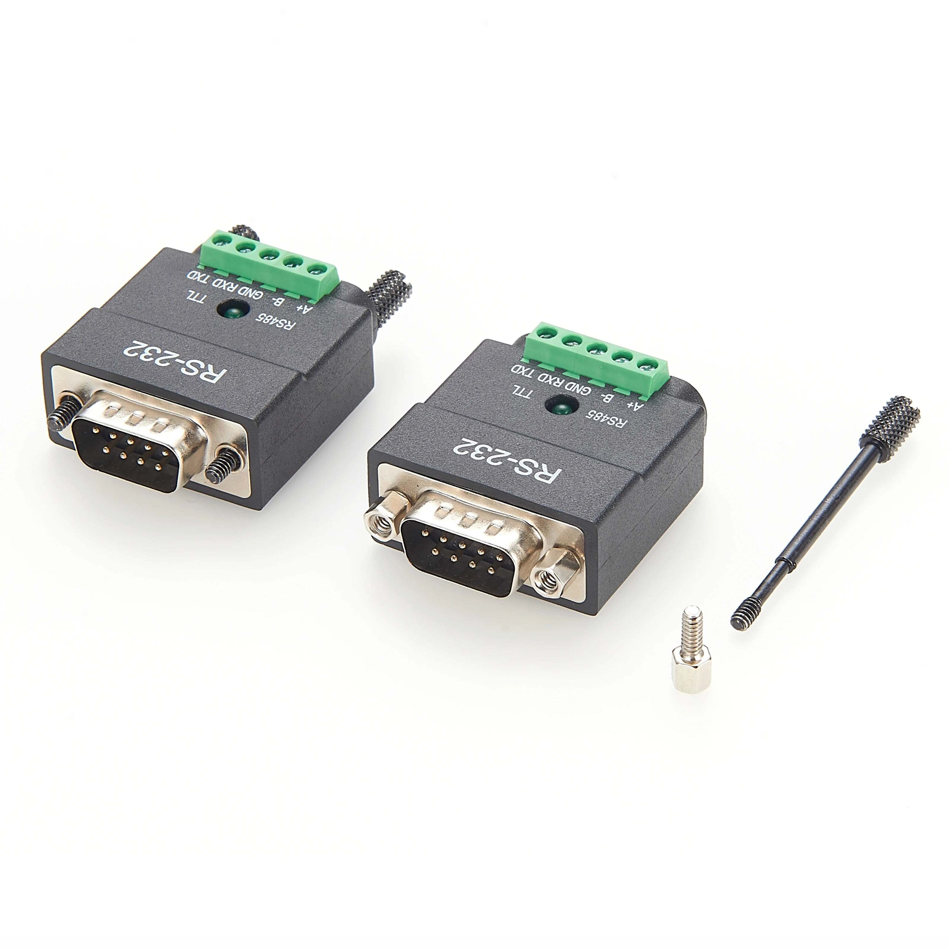 RS232 to RS485 RS422 TTL Converter DB9 D-SUB 9 Pin RS232 To RS422 Converter Serial Port Adapter ...