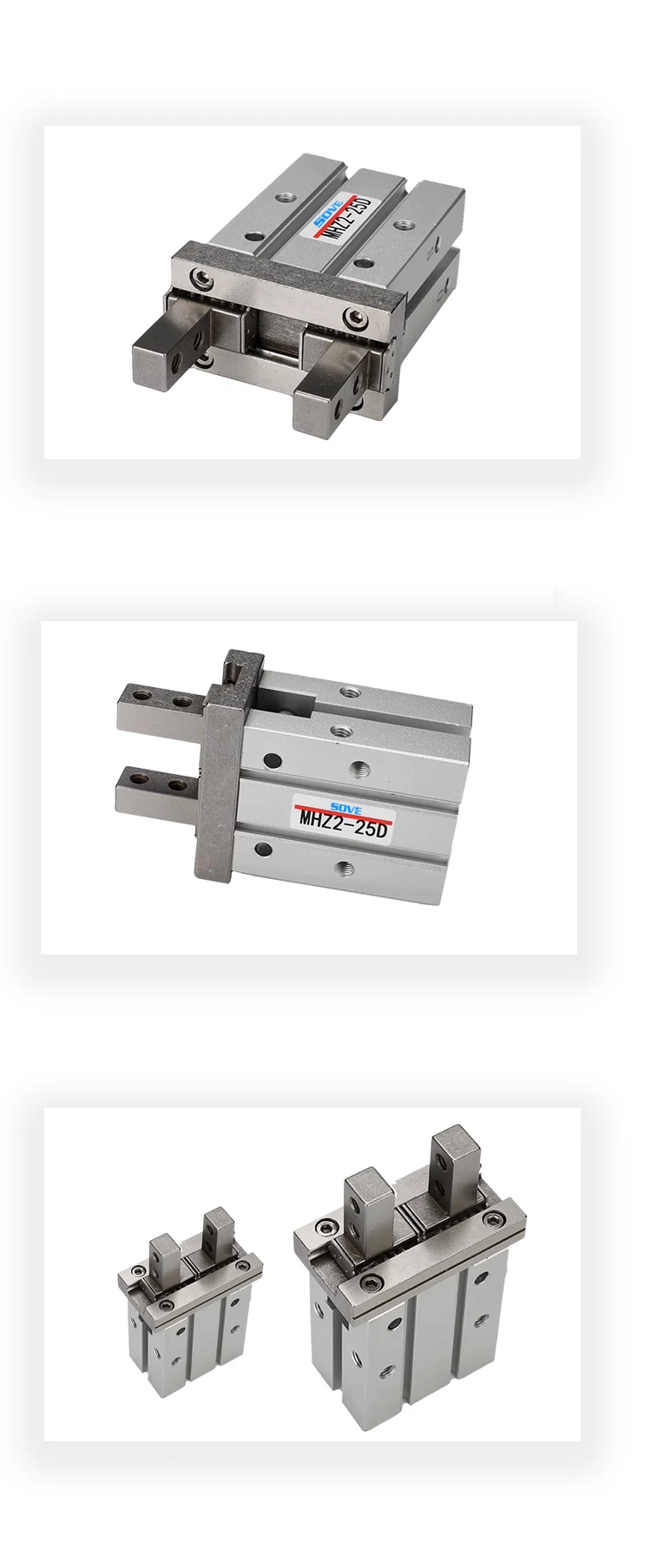 SMC Pneumatic Gripper - MHZ2-16D Small Parallel Fixture
