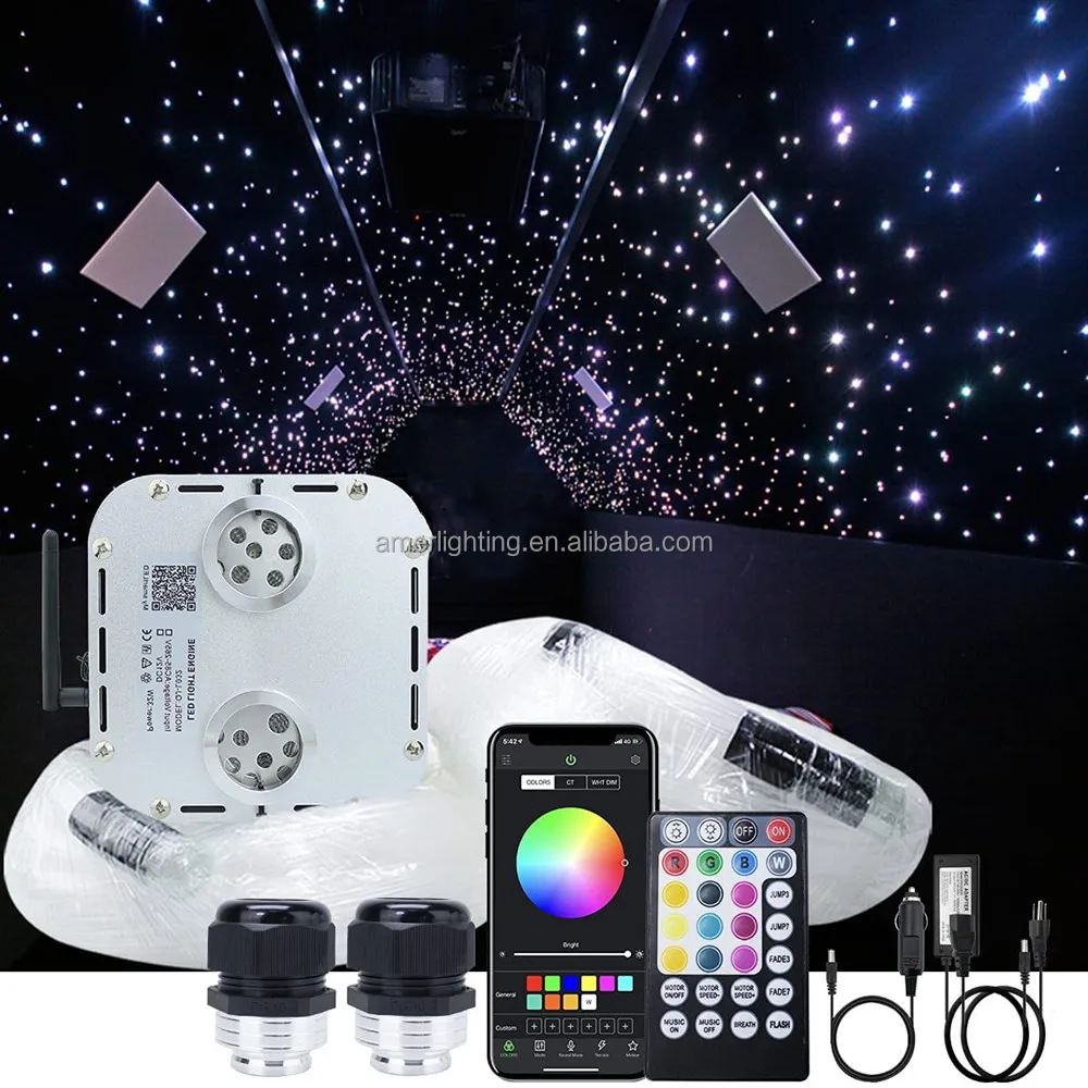 220v 50w Rgbw Twinke +mobile App Led Light Engine For Starry Star ...