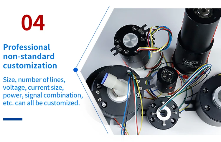 Water-proof Capsule Slip Ring Electrical Swivel Slip Rings