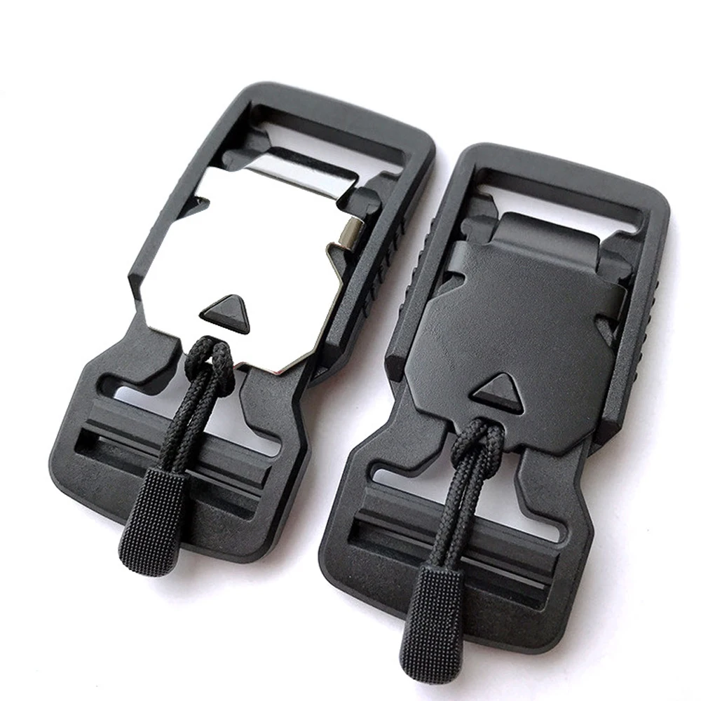 Quick Release Magnetic Buckles - Adjustable Tactical Belt
