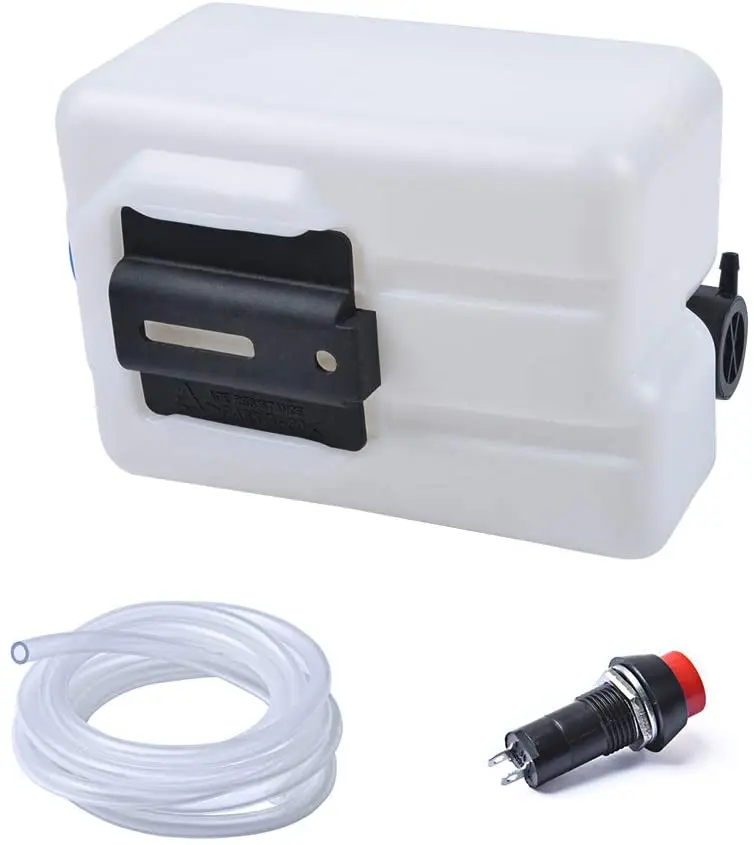Universal Car Wiper Washer Tank with Pump - 12V Windshield Washer ...