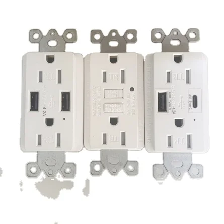 Waterproof Socket Switch Tamper Resistant GFCI Outlets Electrical Cover ...