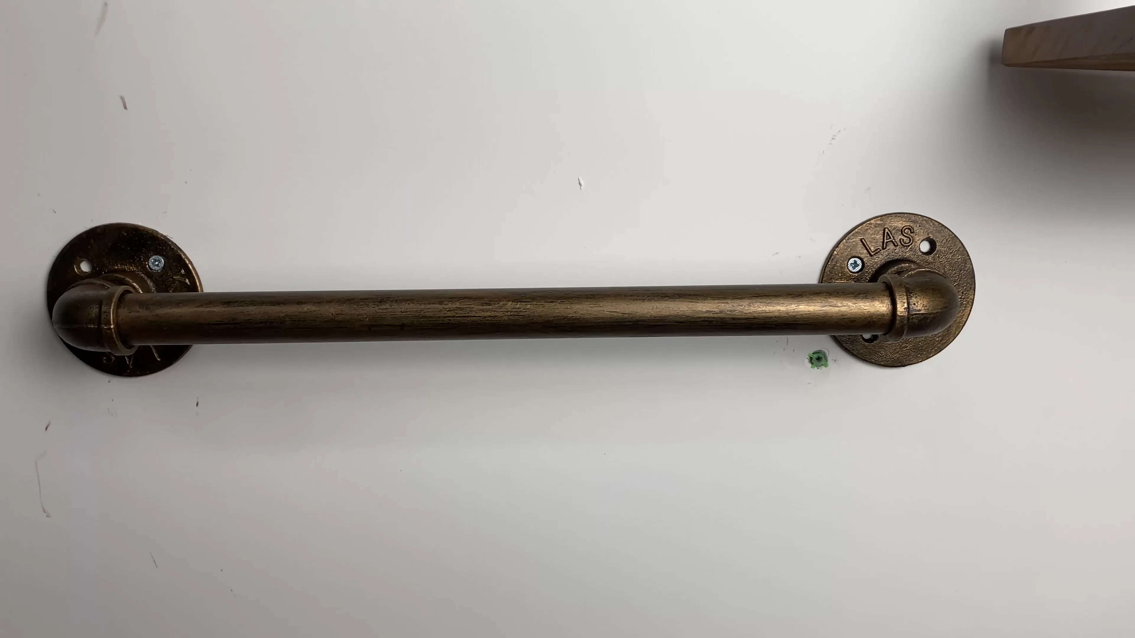 Industrial Pipe Door Pull Handle Cast Iron Furniture Drawer Pulls ...