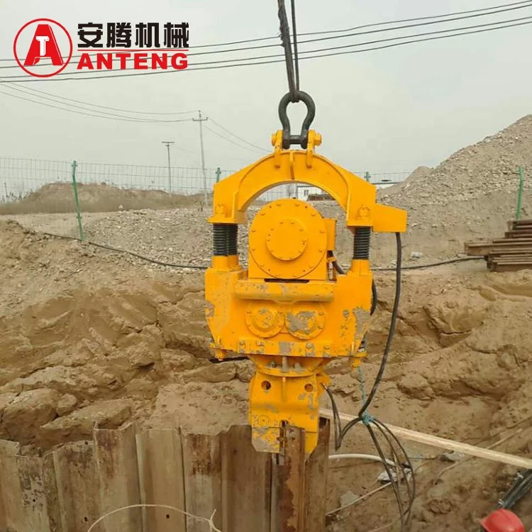 Sheet Pile Electric Mini Excavator Piling Hammer Vibro Hammer For Sheet ...