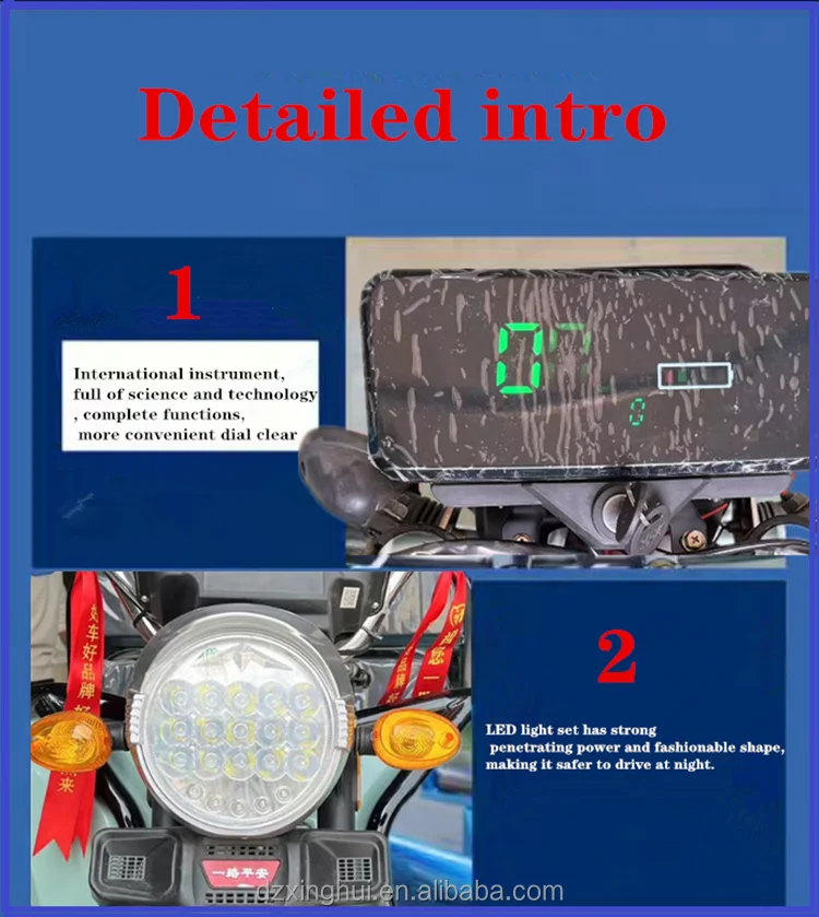 China Electric Tricycle Cargo Manned 2024 New Wholesale Custom Scooter ...