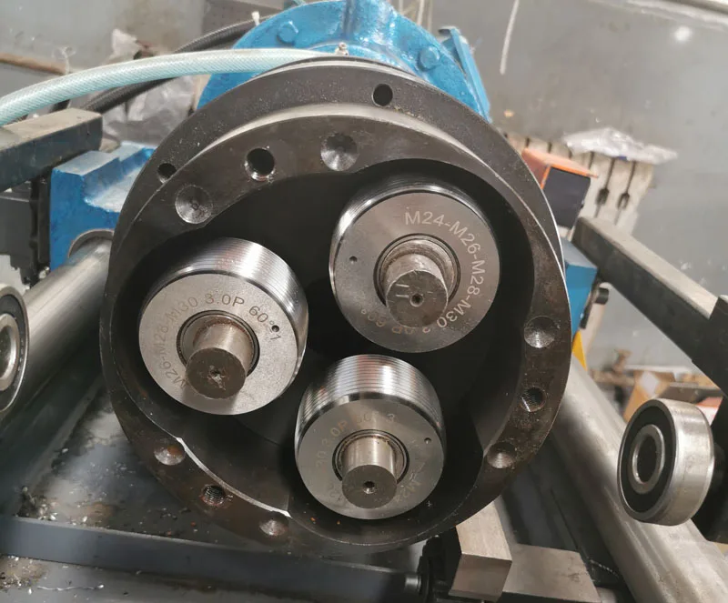 Efficient Motor New Rolling Die Rebar Thread Rolling Machine Enhanced ...