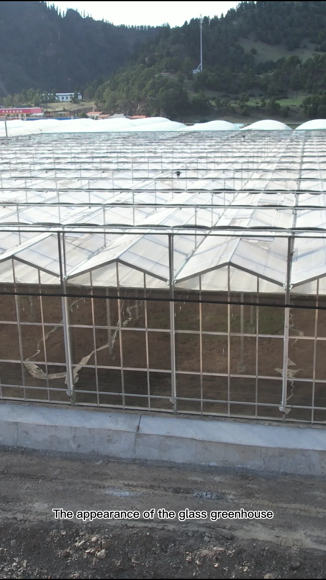 Gothic Arch Glass Solar Growing House Venlo Conservatory Ridge Furrow ...