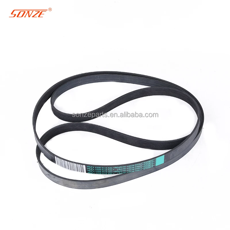 V-ribbed Belt Fan Belt Drive Belt For Ford Ranger Everest 3.2l Fb3q ...