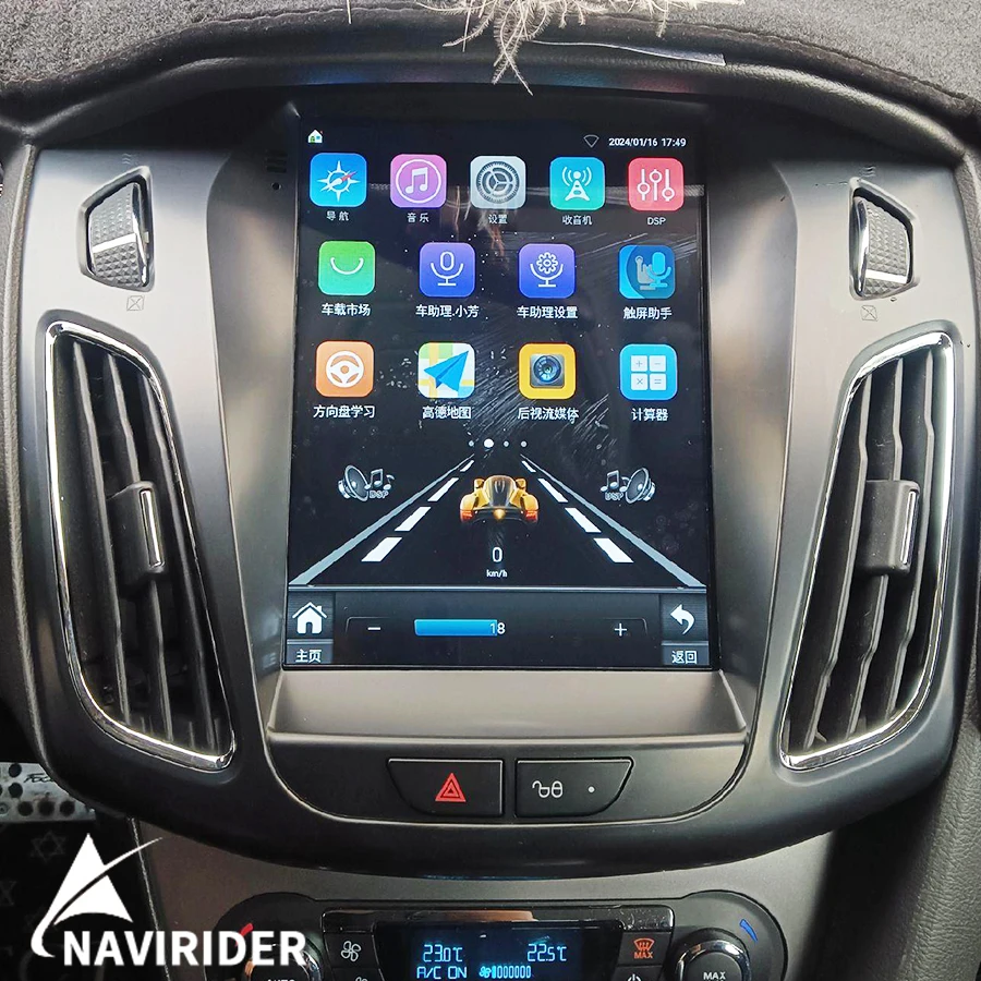 256gb Android 13 For Ford Focus 3 Mk3 Car Gps Navigation Video Player ...