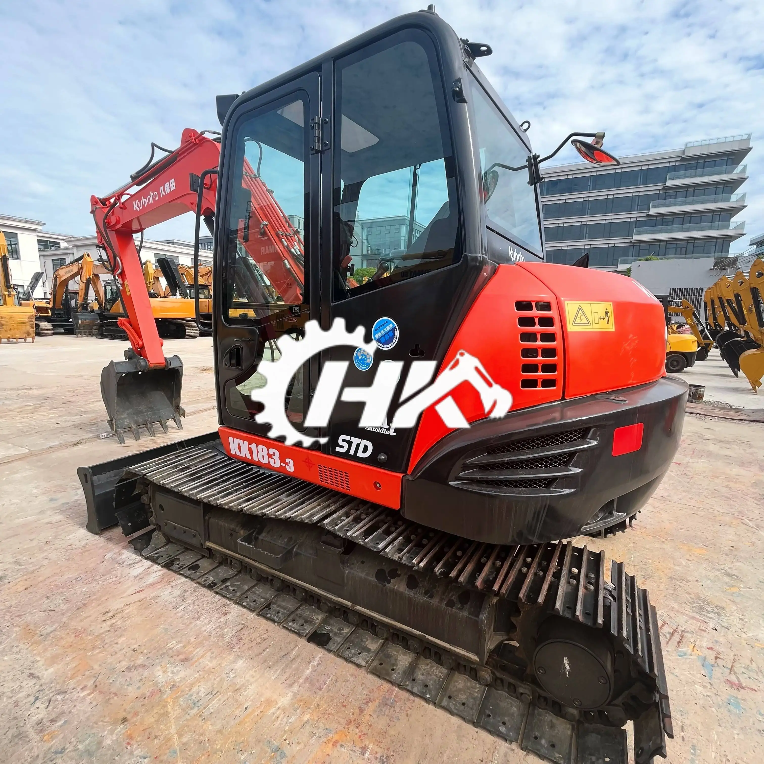 HANG KUI KUBOTA Kx183-3 8.3tons 95%new Original Japanese with EPA,CE ...