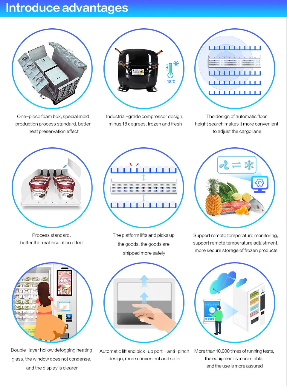 Frozen Ice Cream Popsicle Vending Machine China Superior Quality ...