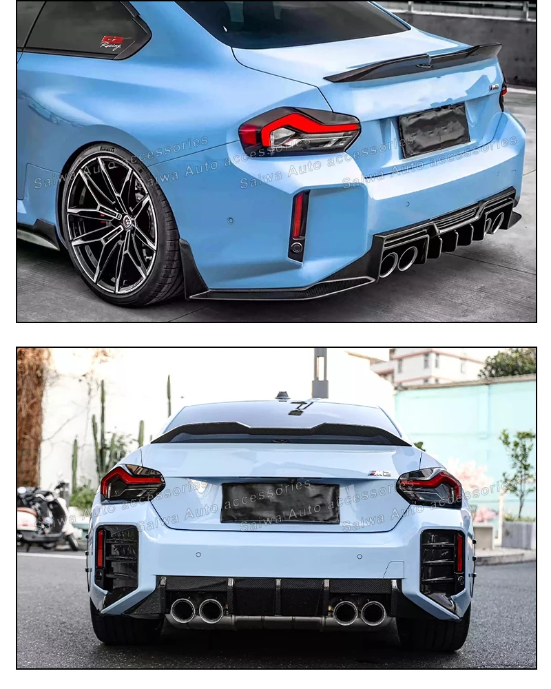 Mp Style Dry Carbon G87 M2 Rear Tail Wing Spoiler For Bmw G87 G42 M240i ...