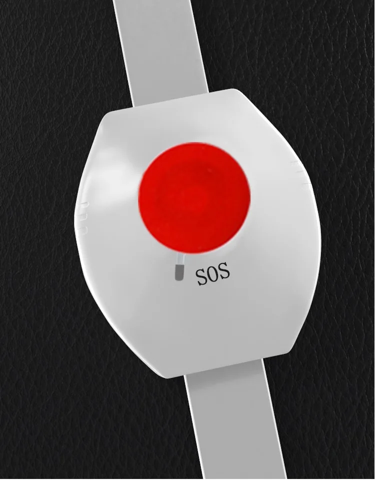 Elderly SOS Emergency Button - Reliable Wristwatch Alarm