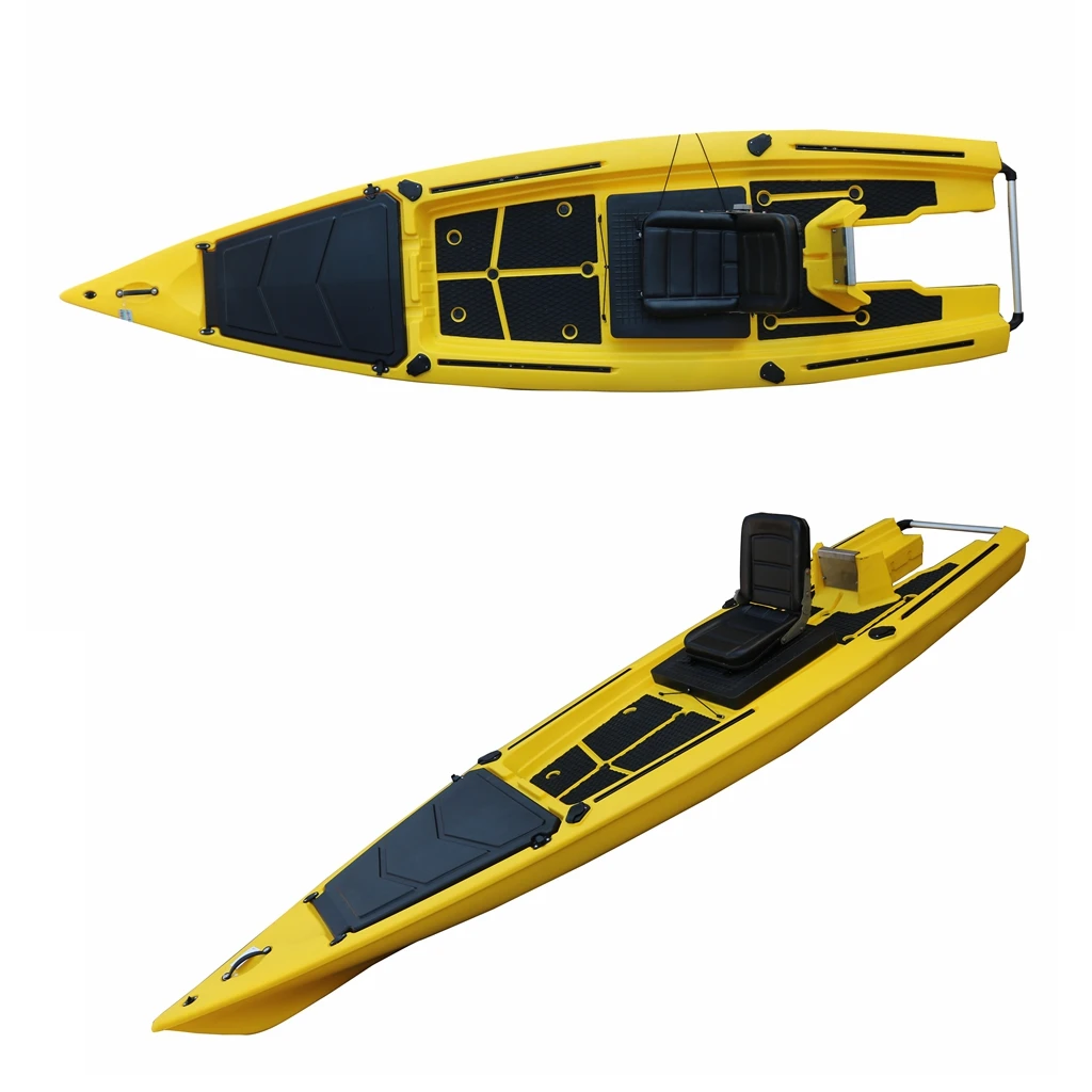 Motorized Fishing Kayak - Vicking 13FT Single Motor Kayak