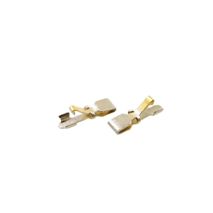 SMT PCB Spring Contact Clip Gold plated charging grounding conductive ...