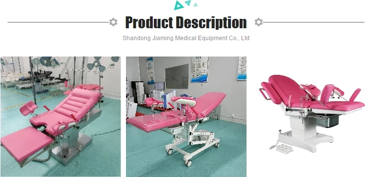 Hospital Equipment Electric Gynecological Obstetric Table Delivery Bed ...