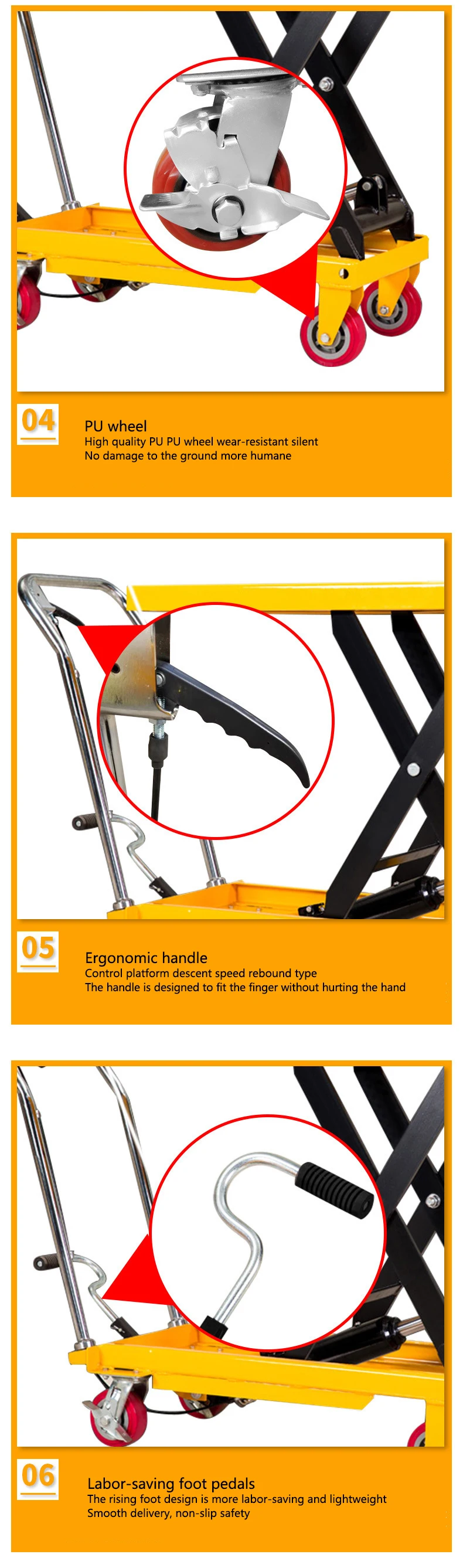 Lifting And Moving Hydraulic Lift Table/scissor Lifter Sliding In ...