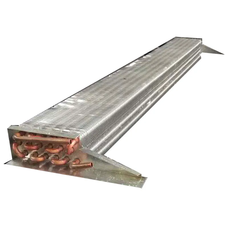 Air Cooled Evaporator Heat Exchanger Coil For Triangular Food Air ...