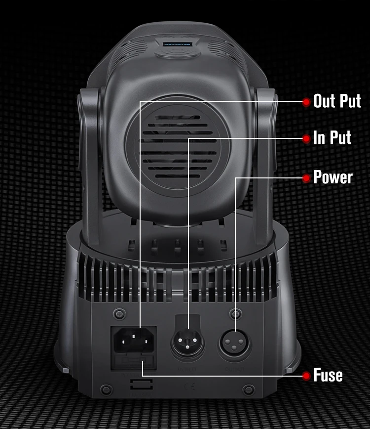 Big Dipper LM70S LED Stage Wash Lights - RGBW 4in1 DMX Control