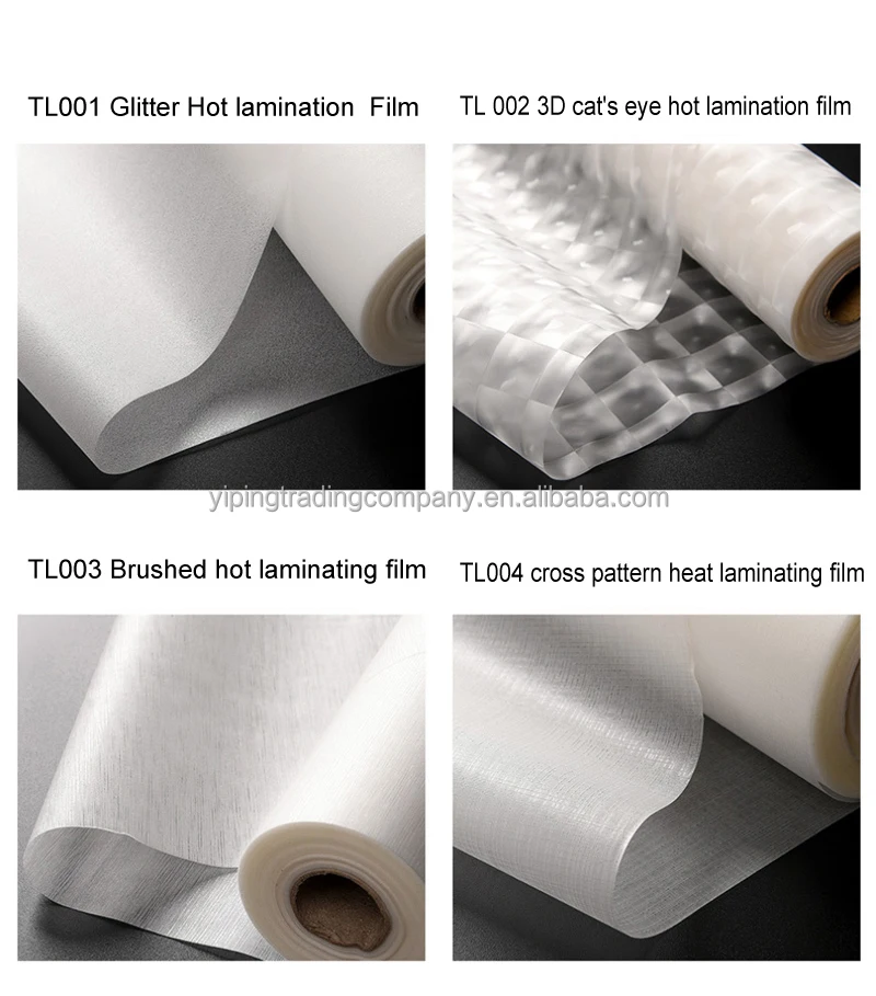 320mm Bopp Thermal Lamination Glitter Film - 100m Length