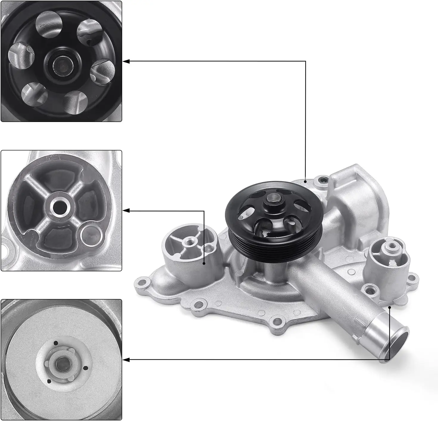 Water Pump For Dodge Charger Challenger Durango Jeep Chrysler ...