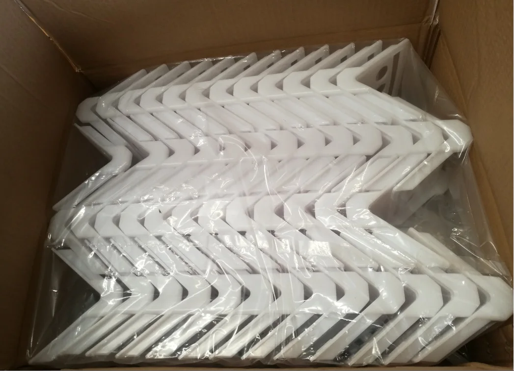 4" Plastic Corner Protector For Cargo Lashing Strap Protect Cargo Edges ...