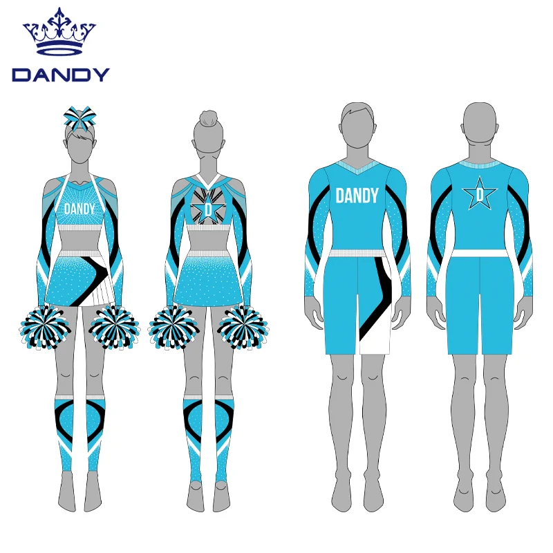 Top Quality Cheerleading Uniforms Customized Cheer Short Competition ...