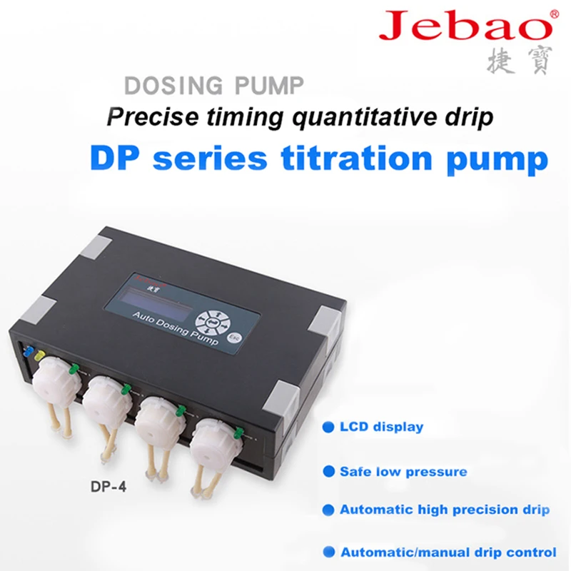 Jebao Automatic Titration Peristaltic Pumps DP2 DP3 DP4 DP5 Auto Dosing ...