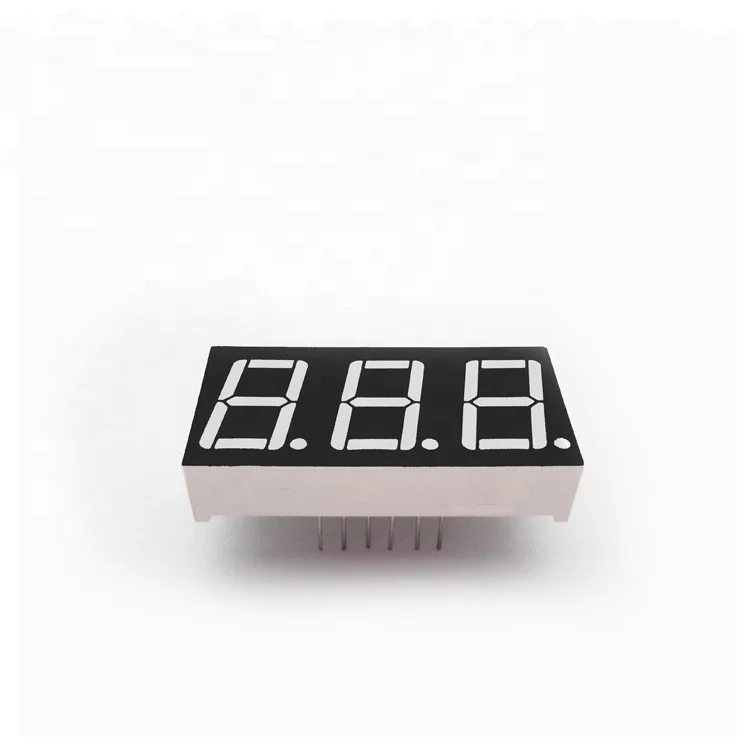 7 Segment White Led Display 3 Digit - Buy 7 Segment White Led Display 3 ...