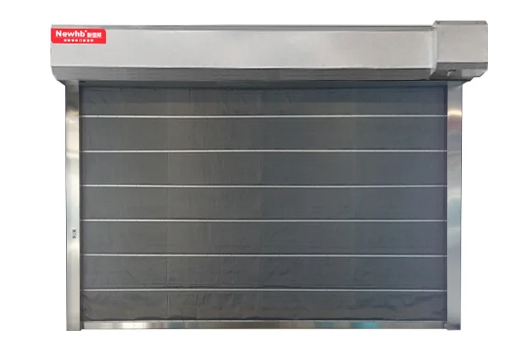 Newhb Double Track Double Door European Standard Insulated Fire Shutter ...