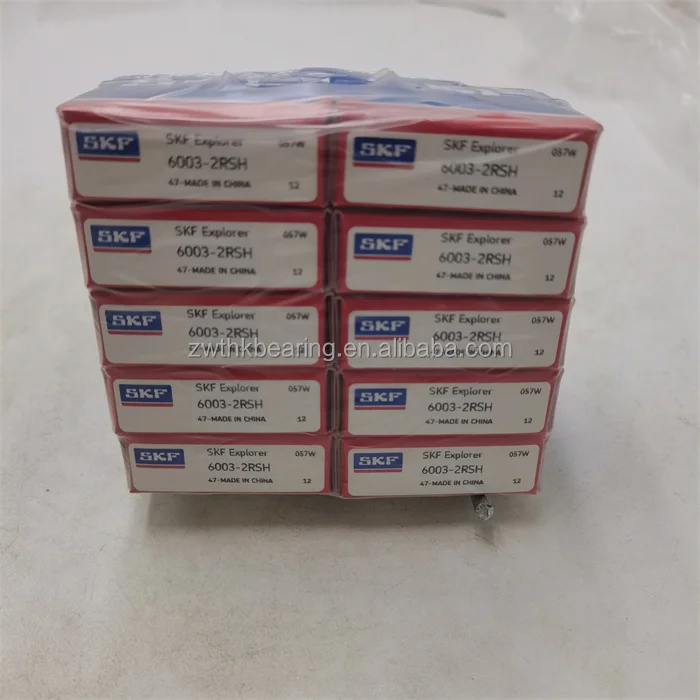 Original Skf Deep Groove Ball Bearings 6003-2rsh 6203-2rsh Ball Bearing ...