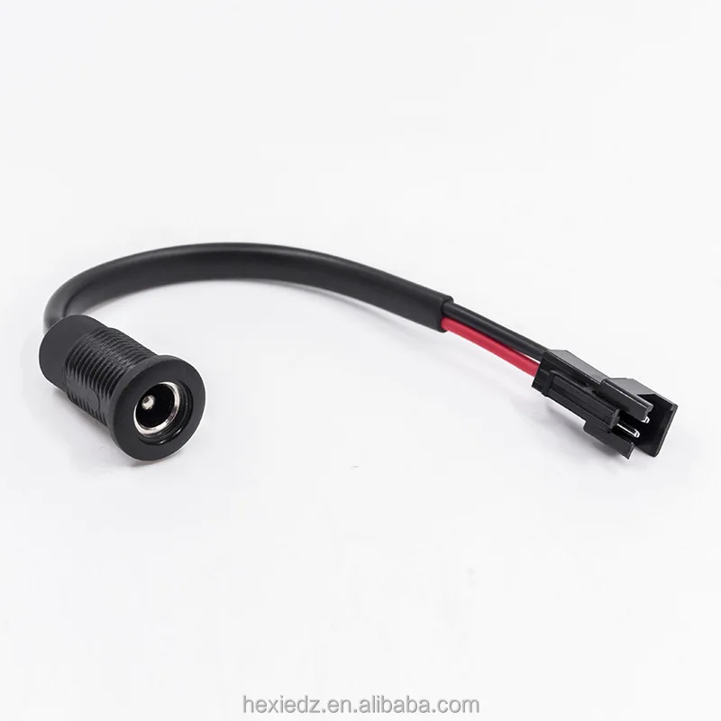 Panel Mount Dc-022d 5.5 X 2.1mm Female Dc Power Jack Socket To 2 Pin ...