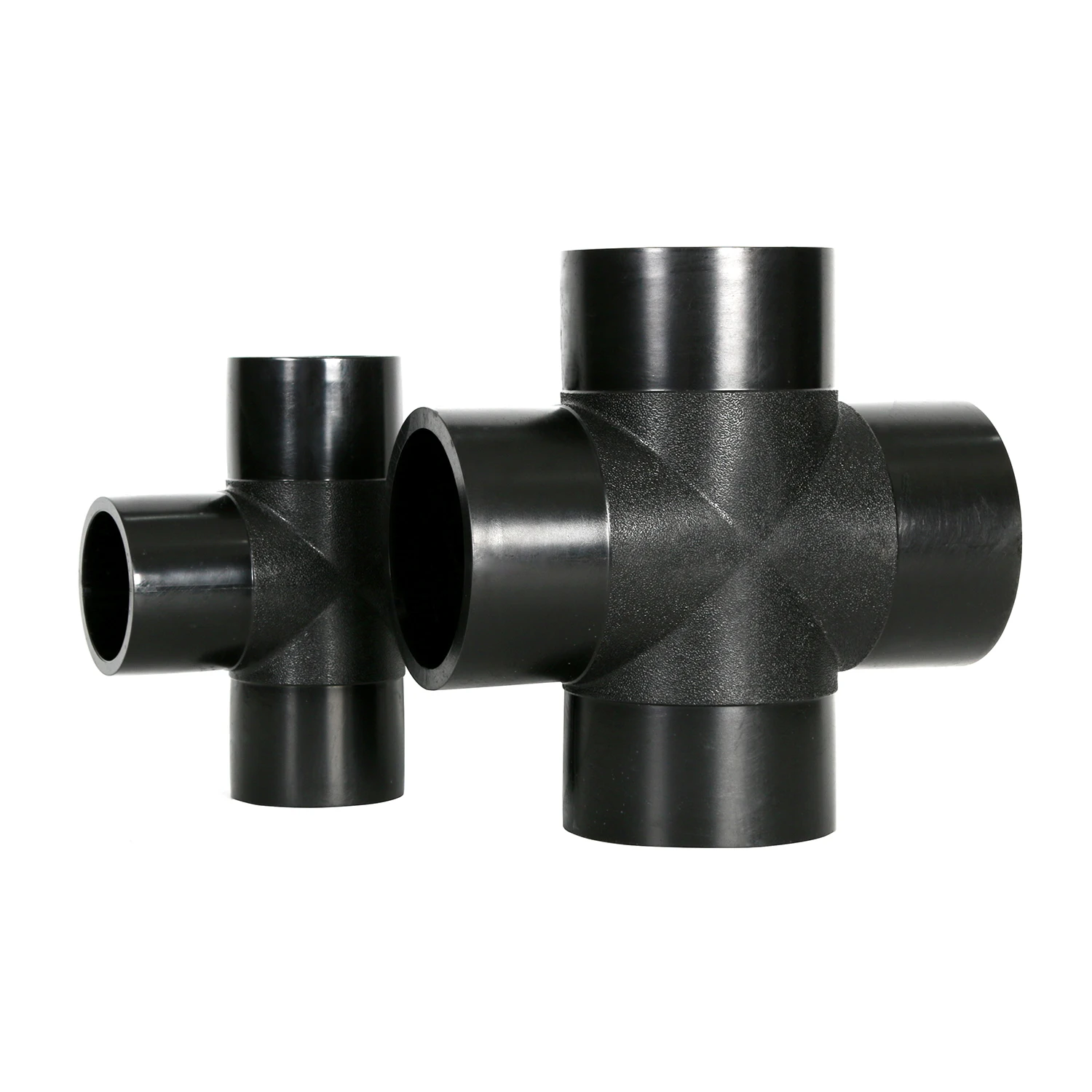 OEM ISO Butt Fusion Plastic Pipe Fittings PE100 Material