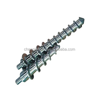 Screw Barrel For Plastic Pelletizer Essential Machinery Parts For ...