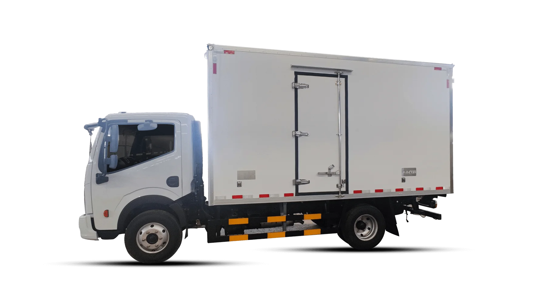 Dongfeng Dfac Duolika Refrigerated Van Truck Freezer Box Truck For Food Fish Meat Delivery - Buy ...