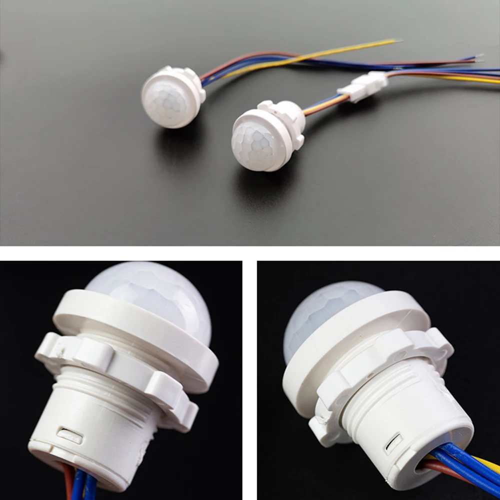 PIR Motion Sensor Light Switch - LED Infrared Detector with No ...