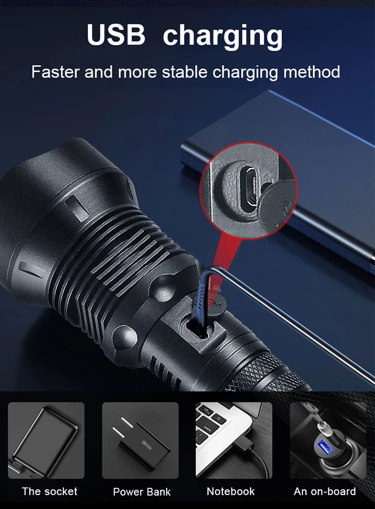 Waterproof Rechargeable Led Torches Flashlight - News