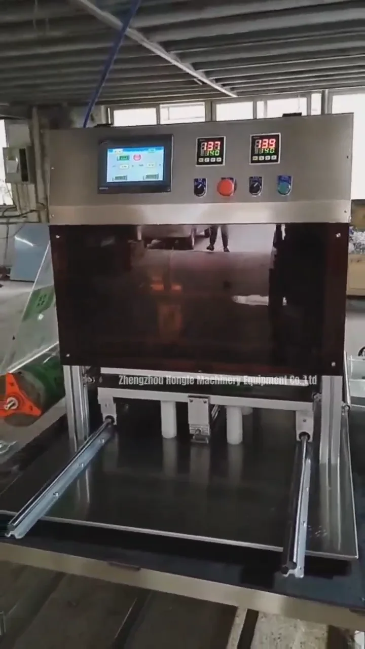 Disposable Plastic Machines Table Top Map Food Tray Sealer Sealing ...