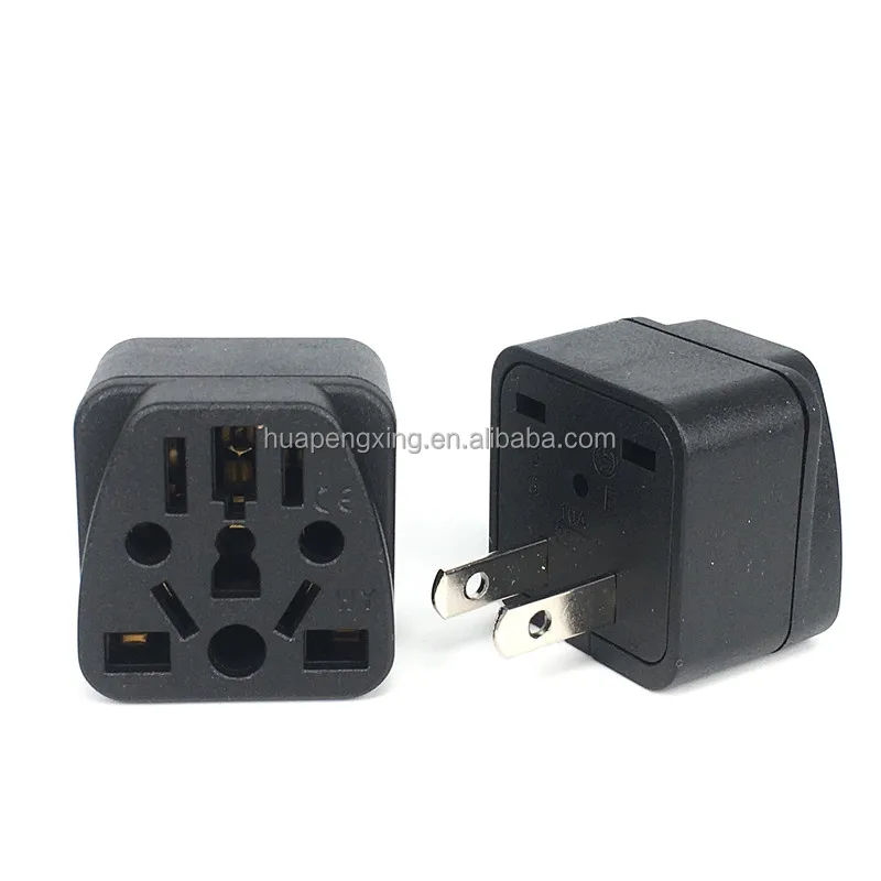 Universal Type B Travel Plug Adapter for Thailand, Canada & Europe - 3 ...