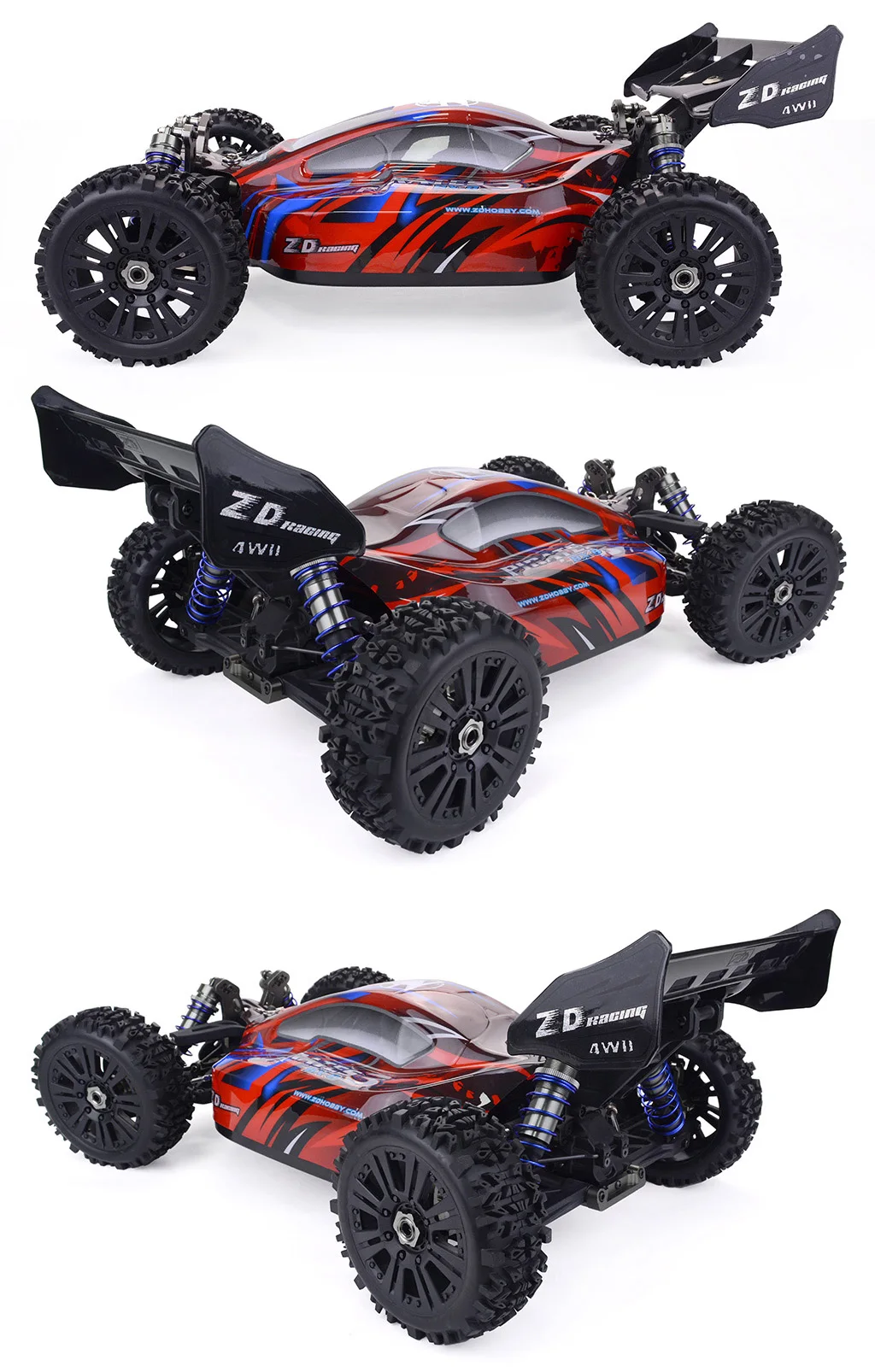 Electric 4WD RC Racing Car - ZD Racing 9020-V3 Buggy