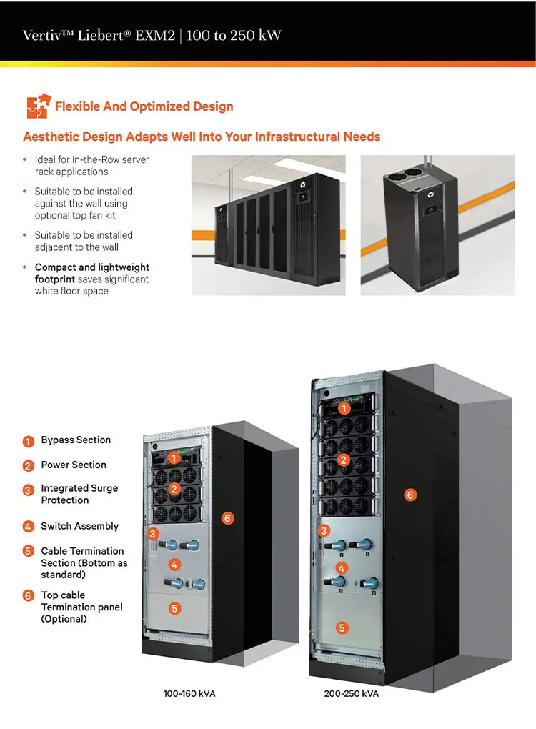 Vertiv Liebert Exm2 Three Phase Ups Uninterrupted Power Supply Online ...