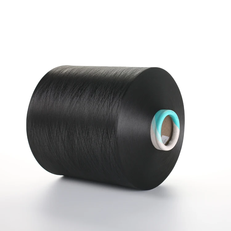 Bioserica Era Dyed Black 100 Denier Dty Nim Polyester Filament Yarn - Buy 100 Polyester Yarn,100 ...