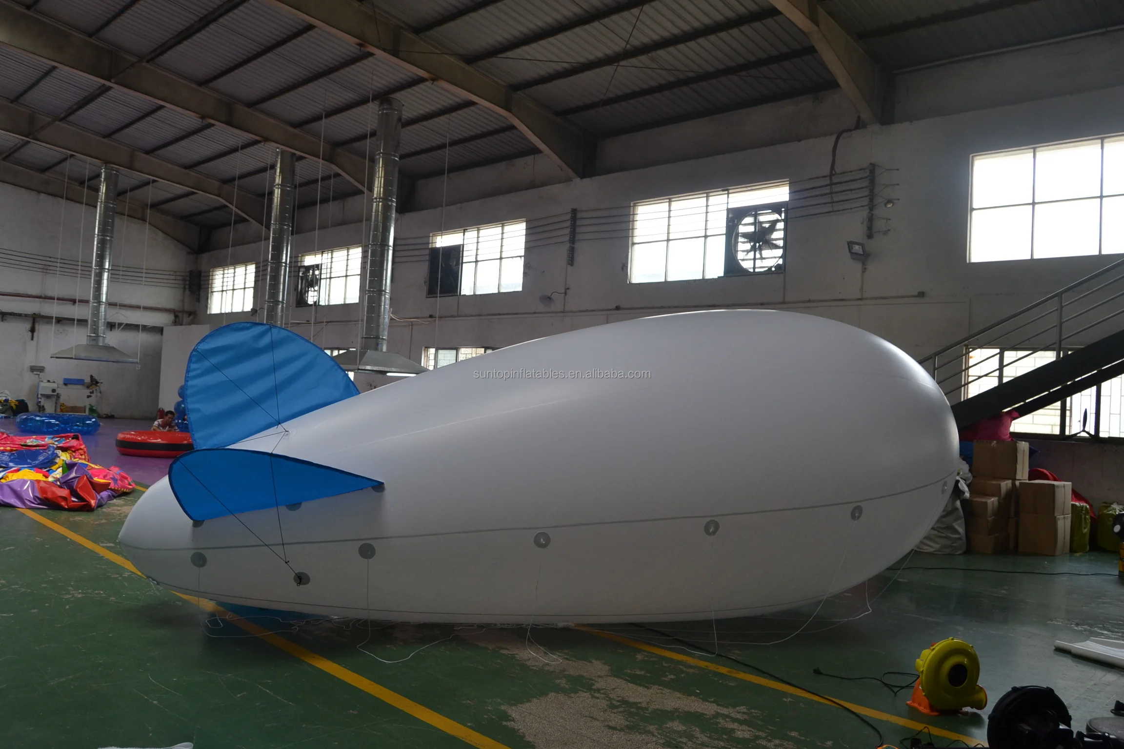 Inflatable Advertising Pvc Helium Blimp/zeppelin - Buy Helium Blimp ...