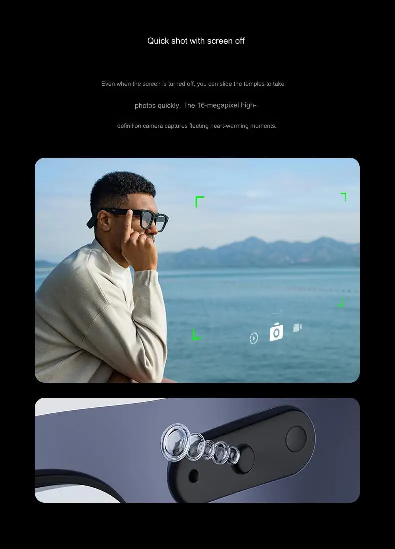 Tcl Rayneo X2 Ar Glasses Binocular Full-color Displays 1080p Xr Glasses ...