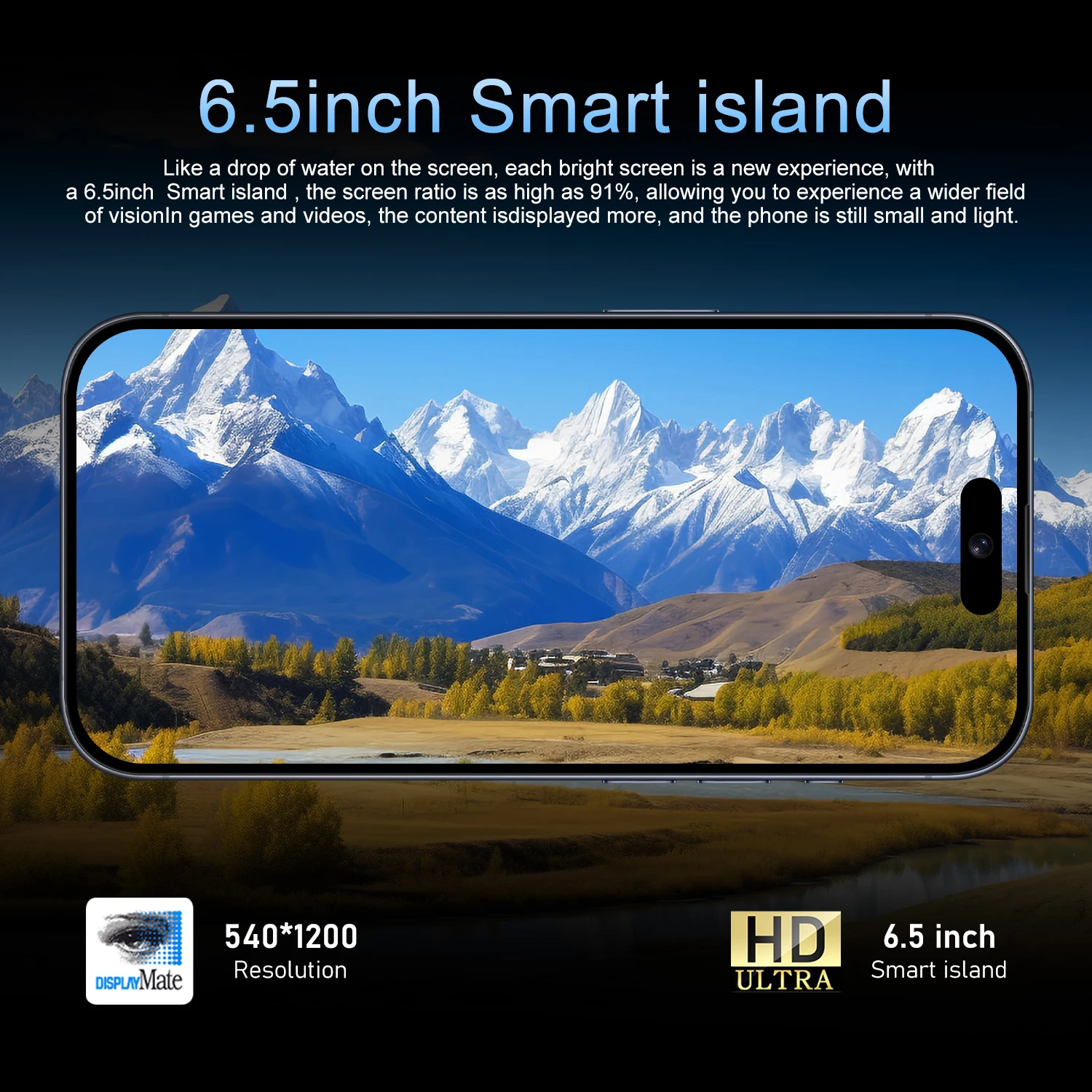 Cheap Gaming Phone - I16 with Secondary Screen & 32G TF Card